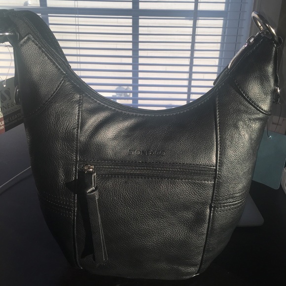 Stone & Co. | Bags | Genuine Leather Black Purse | Poshmark